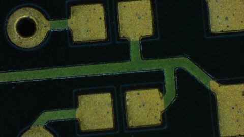 Inspection of microelectronics on a PCB | L.E.S.S. SA